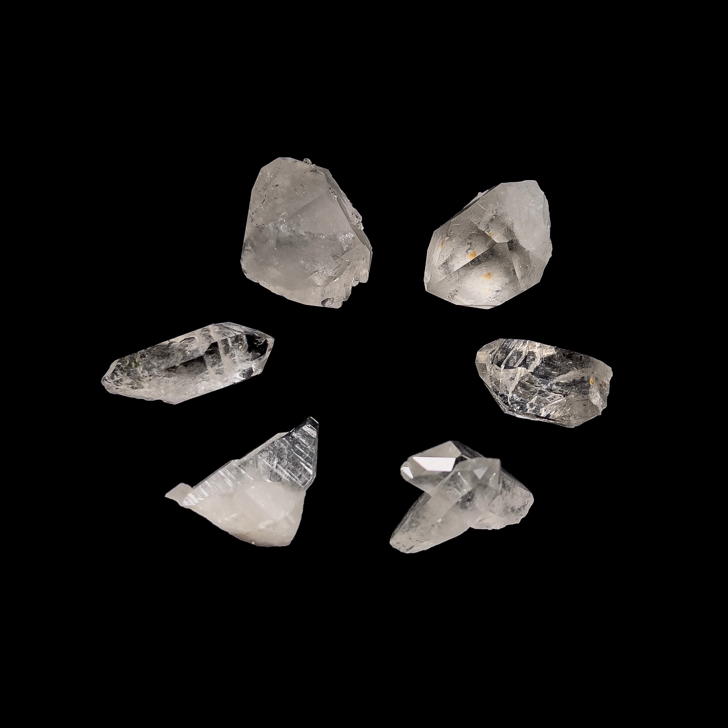 Quartz Crystal Parcel (6 pcs) – I Me Mine